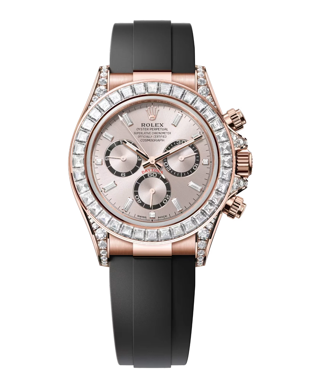 Rolex Cosmograph Daytona 40 Oyster Perpetual 18 ct Everose gold Sundust ...