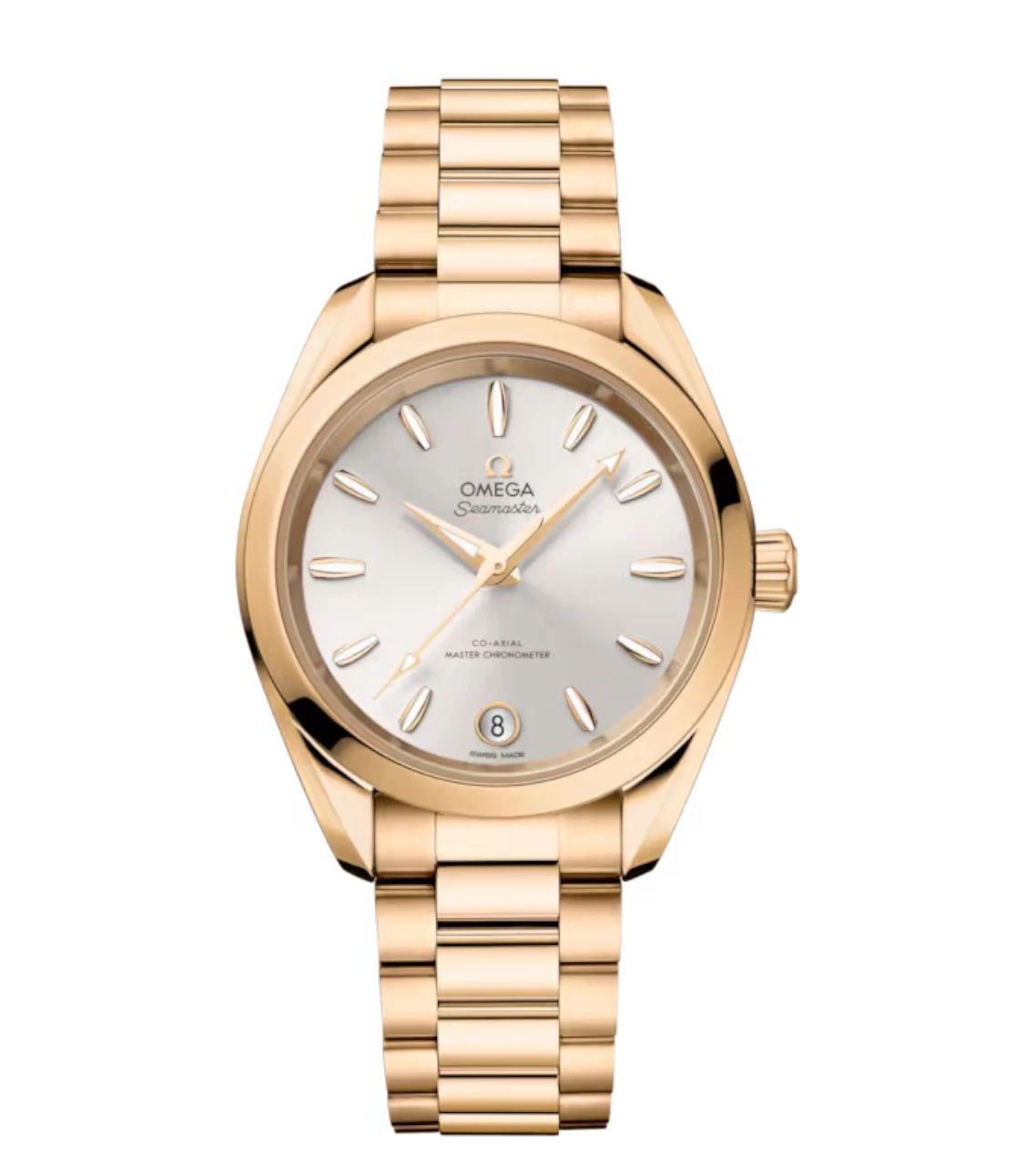 OMEGA Seamaster Aqua Terra 150M Moonshine™ gold and Silver dial ...